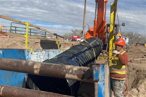Isleta Pueblo Emergency Irrigation Pipeline Repair Trenchless Technology