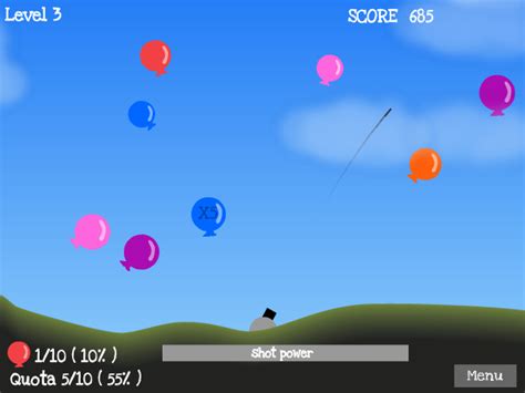Balloon Shooter Play Online On Flash Museum 🕹️