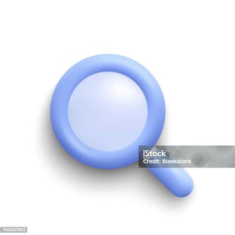 3d 돋보기 검색 유리 아이콘입니다 연구 확대 유리 및 분석 기호 3d 검색 도구 벡터 3차원 형태에 대한 스톡 벡터 아트 및 기타 이미지 Istock