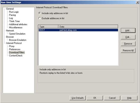 Loadrunner Script Runtime Settings Myloadtest