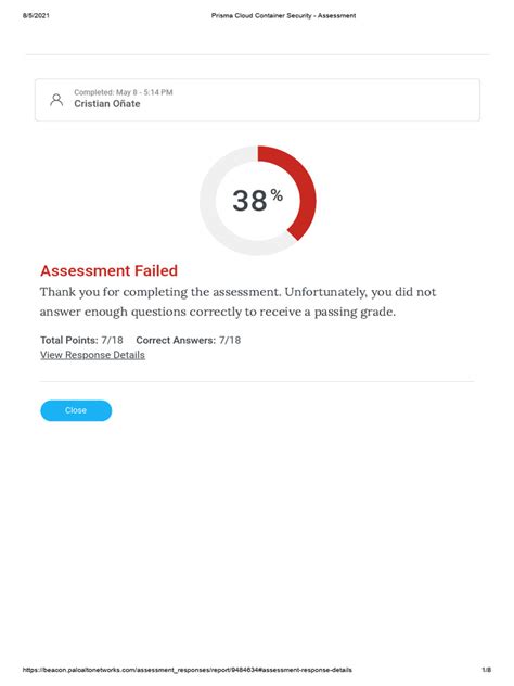 Prisma Cloud Container Security Assessment Pdf