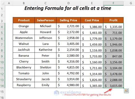 How To Copy A Formula In Excel Without Dragging 10 Methods ExcelDemy
