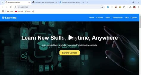 Webdevelopment Internship Octanet Elearning Html Css Javascript