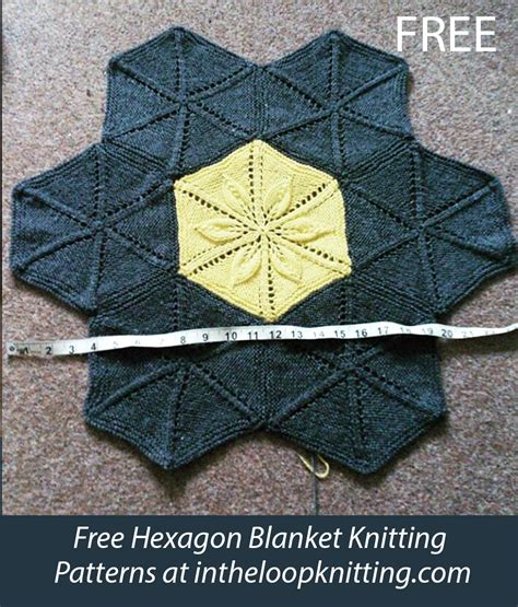 Knitted Hexagon Pattern