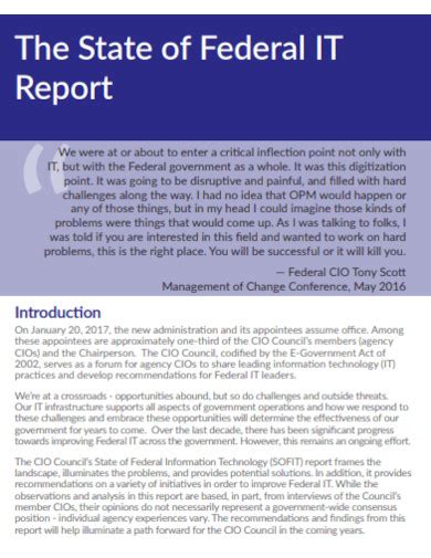 FREE IT Report Samples To Download