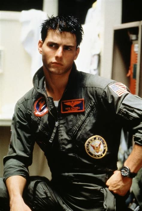 Young Tom Cruise Top Gun