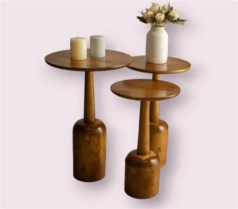 Wooden Nested Table Set At ₹ 5499set Jaisalya Jaipur Id