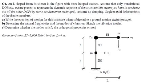 Can You Please Find The Global Stiffness Matrix And Chegg Com