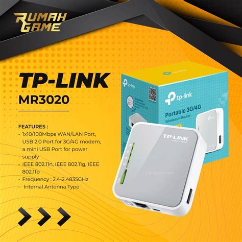 Jual Wireless N Router Portable G G TP Link TL MR TPLink TL MR Shopee Indonesia