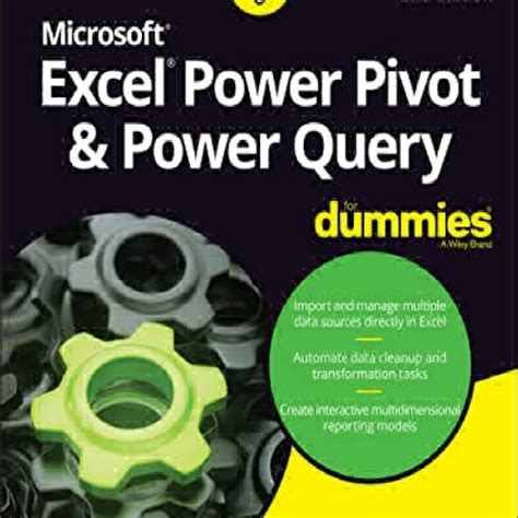 stream episode pdf read excel power pivot and power query for dummies by