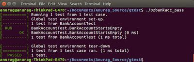Googletest On Ubuntu