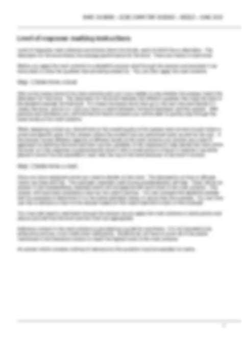 2024 Aqa Gcse Computer Science 8525 2 Paper 2 Computing Concepts Verified Question Paper Exams