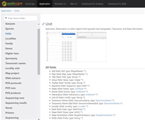 Dynamic Documentation Earthcape