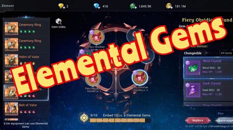 MU Origin 3 Elemental Gems Guide Which I Should Use YouTube