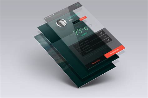 Creative Mobile Application UI Design Behance