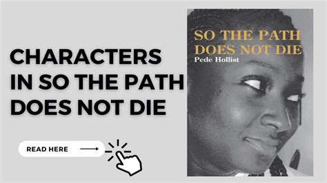 Characters In Pede Hollists So The Path Does Not Die Literature Padi