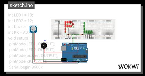 สอบปลายภาค Wokwi Esp32 Stm32 Arduino Simulator