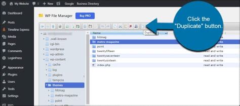 How To Duplicate Wordpress Themes From The Admin Dashboard Greengeeks