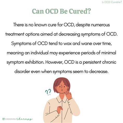 Is Ocd Curable Answers From An Expert