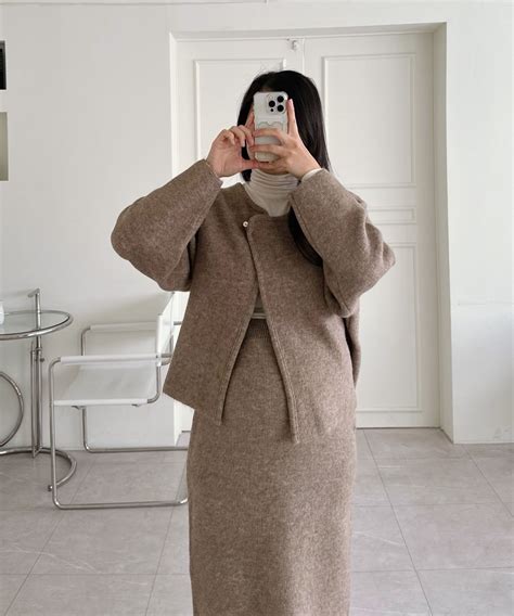 숩이룸 임부복💓 니트 스커트 니트투피스 니트셋업 투피스세트 가디건세트 스커트세트 H라인 치마 주름 롱 밴딩 만삭 임산부 빅사이즈