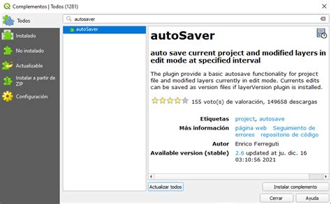 Autosave In Qgis Gis Course Tyc Gis Training