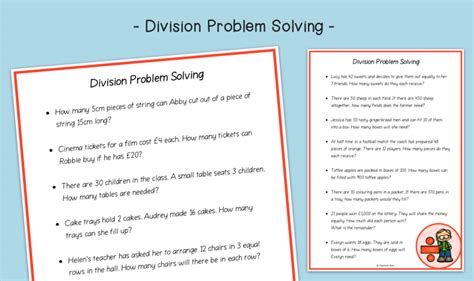 Problem Solving Primary Learning Resources Classroom Stars
