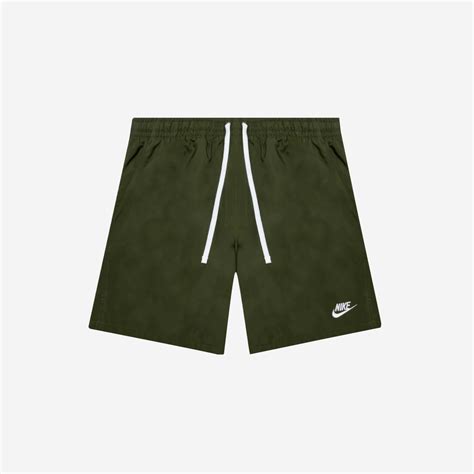 나이키 Nsw 우븐 라인드 플로우 쇼츠 러프 그린 Useu Nike Kream