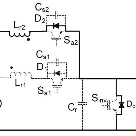 equivalent circuit of a mode 1 b mode 2 c mode 3 d mode 4