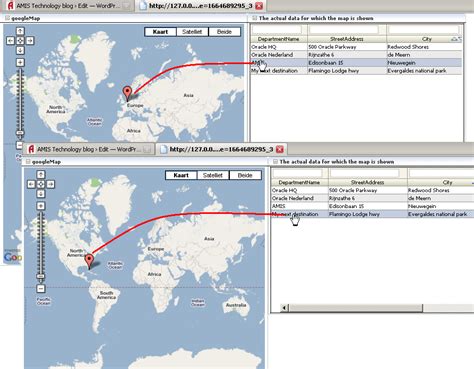 ADF G RichFaces Creating A GoogleMaps Mashup Part I ClientListeners And ClientAttributes