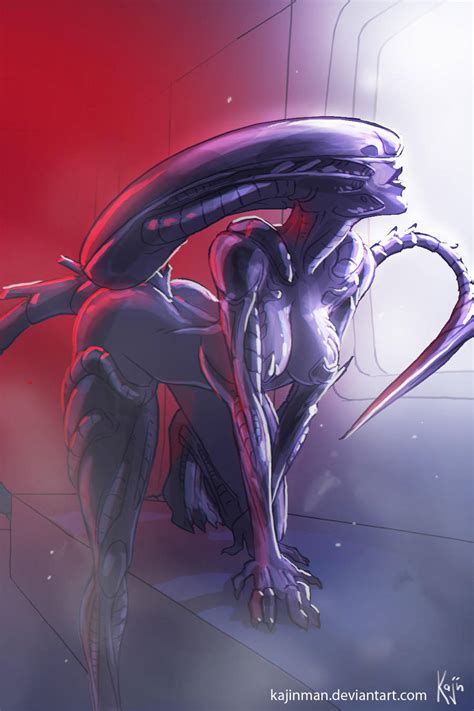 Rule 34 1girls Alien Alien Franchise All Fours Ass Up Female Female