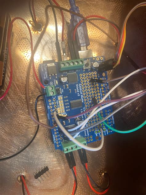 I2c Communication Issue With Adafruit Motor Shield V2 On Arduino Need