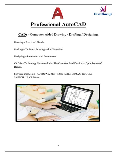 Cad Notes Pdf Technical Drawing Computer Aided Design