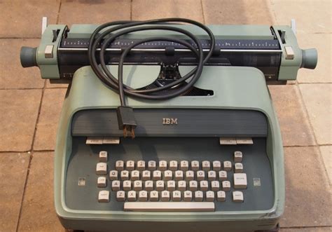 1959 Ibm Model C On The Typewriter Database