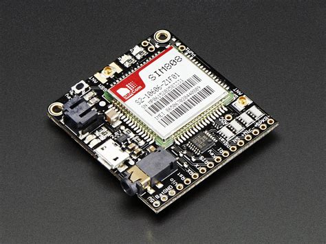 Adafruit Fona 808 Mini Cellular Gsm Gps Breakout Arduino Arduino