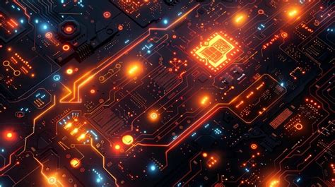 Premium Photo Circuit Board Background Electronic Computer Hardware Technology