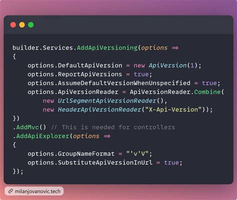 Want To Implement Api Versioning For Controllers Heres How To Solve The Most Common Problem