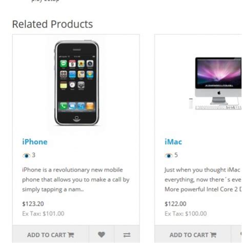 Opencart Product Views Counter