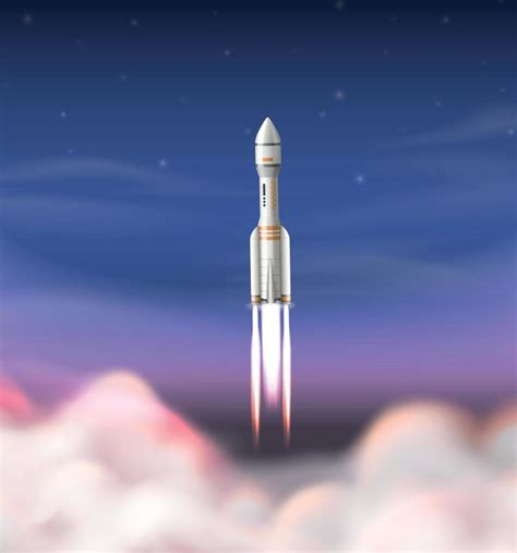 Realistic Rocket Launch 10366963 Vector Art At Vecteezy Realistic Rocket Launch 10366963 Vector Art At Vecteezy