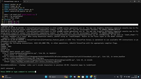 I Wrote Code For A Simple Neural Network In Tensorflow Keras It Works