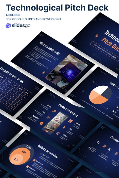 Technological Pitch Deck Presentation