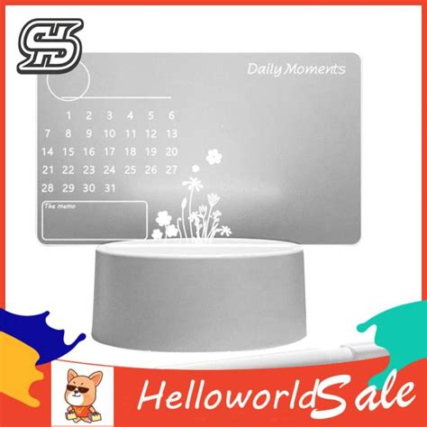 HelloWorld Notepad Board Erasable Transparent To Do List Writing Board Daraz Com Bd