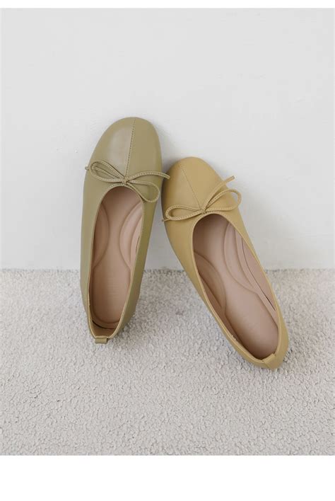 마가렛 리본 플랫슈즈 1cm