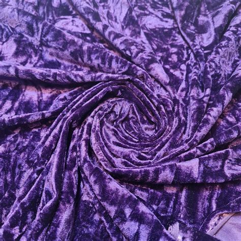 Premium Quality Marble Crushed Velvet Medium Weight Stretch Fabric