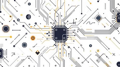 Abstract Circuitry Design Premium Ai Generated Image