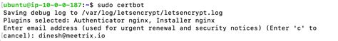 Setup Jitsi Meet On Aws Developer Guide