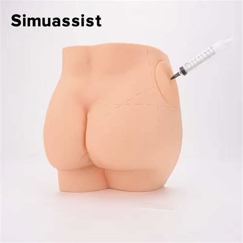 Jual Tks Buttock Injection Practice Model Human Hip Muscle Intramuscular Injection Silicone