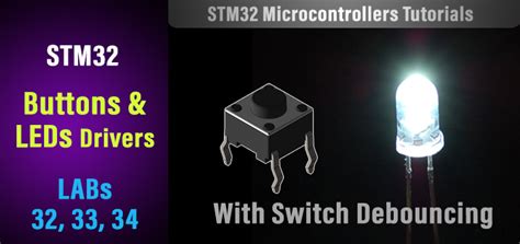 stm32 gpio leds buttons interfacing driver deepblue