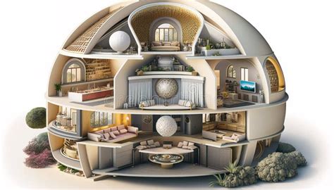 Creative Architectural Rendering Of A Beautiful House With Designer Furniture Ai Generated