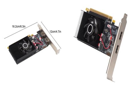 Aresuit Pci E Graphics Card Multi Display Output Graphics Card High