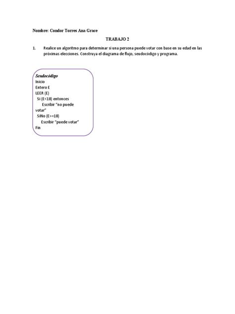 Ejemplos De Algoritmos En C Pdf Algoritmos Ingeniería De Sistemas